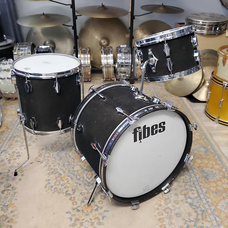 Fibes "Black Fivel" Bop Kit 20x14" / 14x14" / 12x8" | Reverb