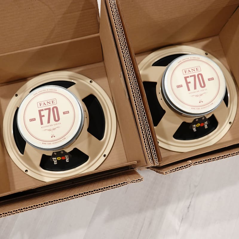 (Pair) FANE F70 12 in. 16 ohm Ascension Guitar Amp Speakers | Reverb