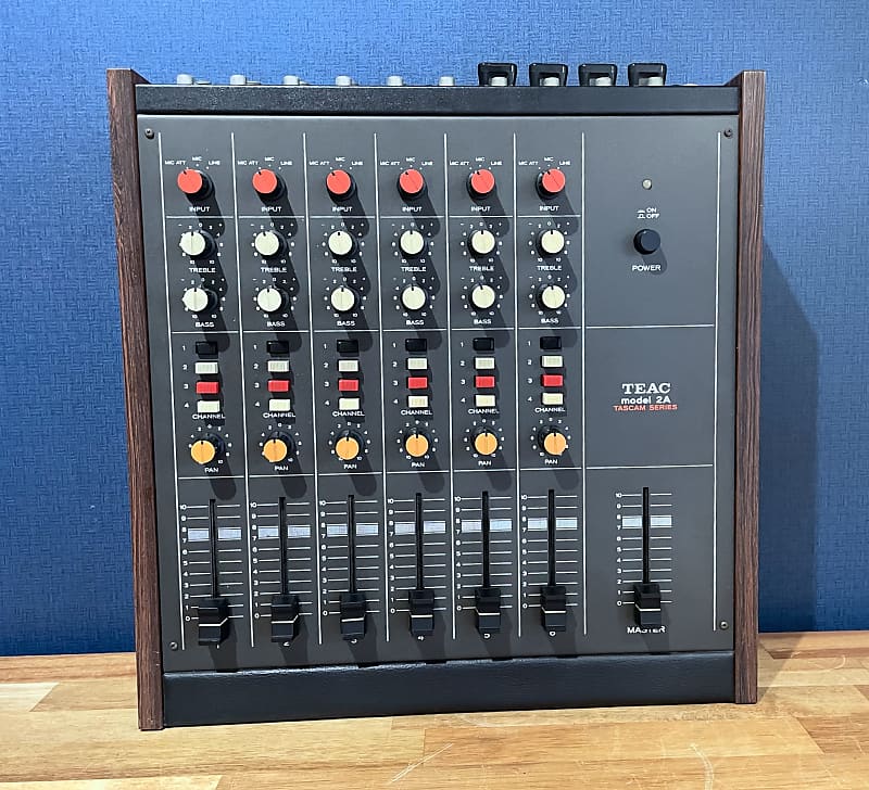 [Excellent] Teac Model 2A Vintage Analog Mixer 6 inputs / | Reverb