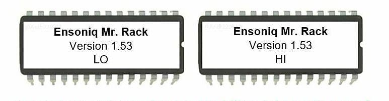 Ensoniq MR Rack Version 1.53 software OS update EPROM set (LO | Reverb