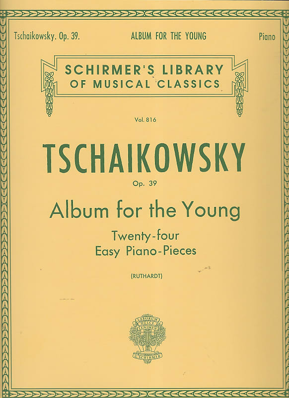 Schirmer Library of Classics Volume 816 Tschaikowsky Album | Reverb