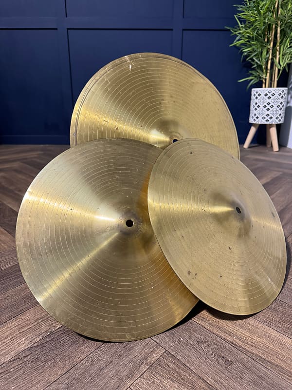 Beginners Cymbal Set x3 Crash/Ride/Hi-Hats / Drum | Reverb UK