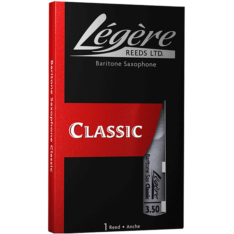 Legere Baritone Saxophone Classic Reed Strength 3.5 | Reverb