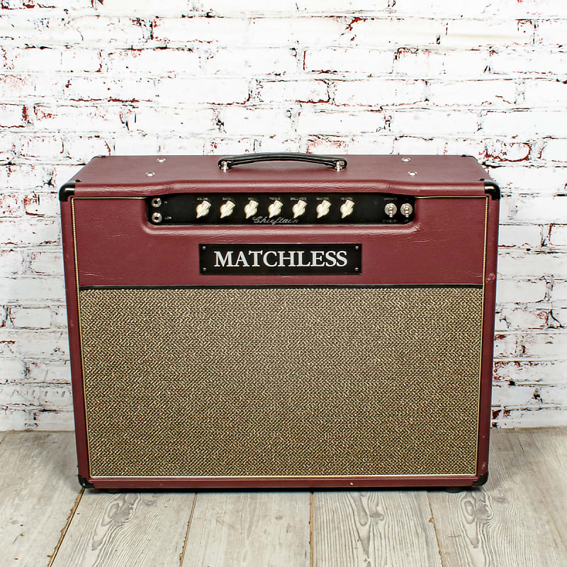Matchless Chieftain Tube Guitar Combo Amp, Burgundy x1009 | Reverb