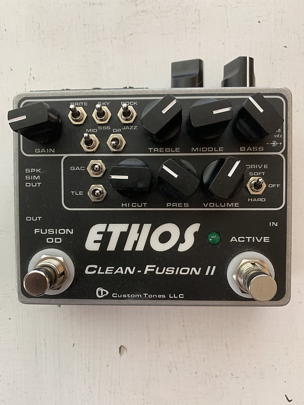 Custom Tones Inc. Ethos Clean Fusion II | Reverb