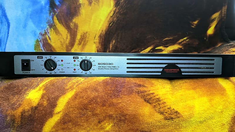 Monoprice 300-Watt Studio Audio Amplifier in Original Box | Reverb