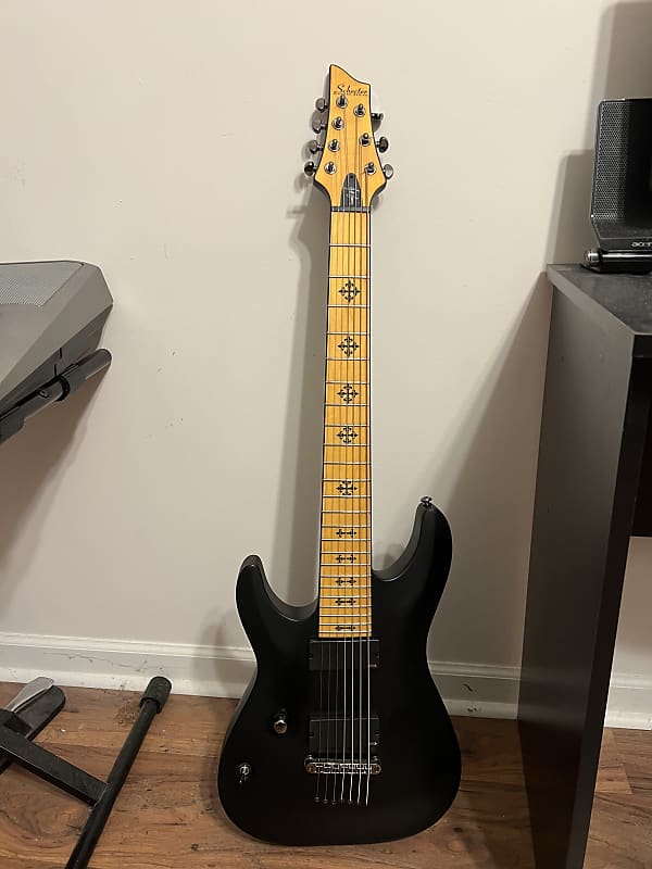 Schecter JL-7 NT Left Handed Jeff Loomis 7 String 2011 | Reverb