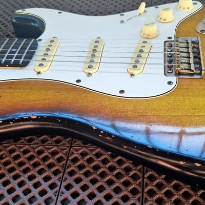 Partcaster Stratocaster kit relic nitro | Reverb