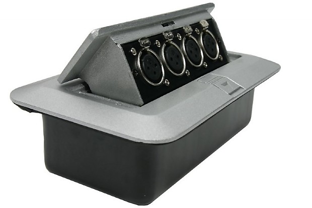 Elite Core Pop-Up Recessed Stage Pocket Audio Mic Floor Box | Reverb