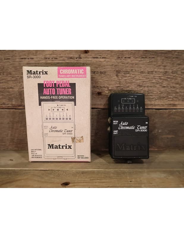 Matrix SR-3000 Auto Chromatic Tuner | Reverb