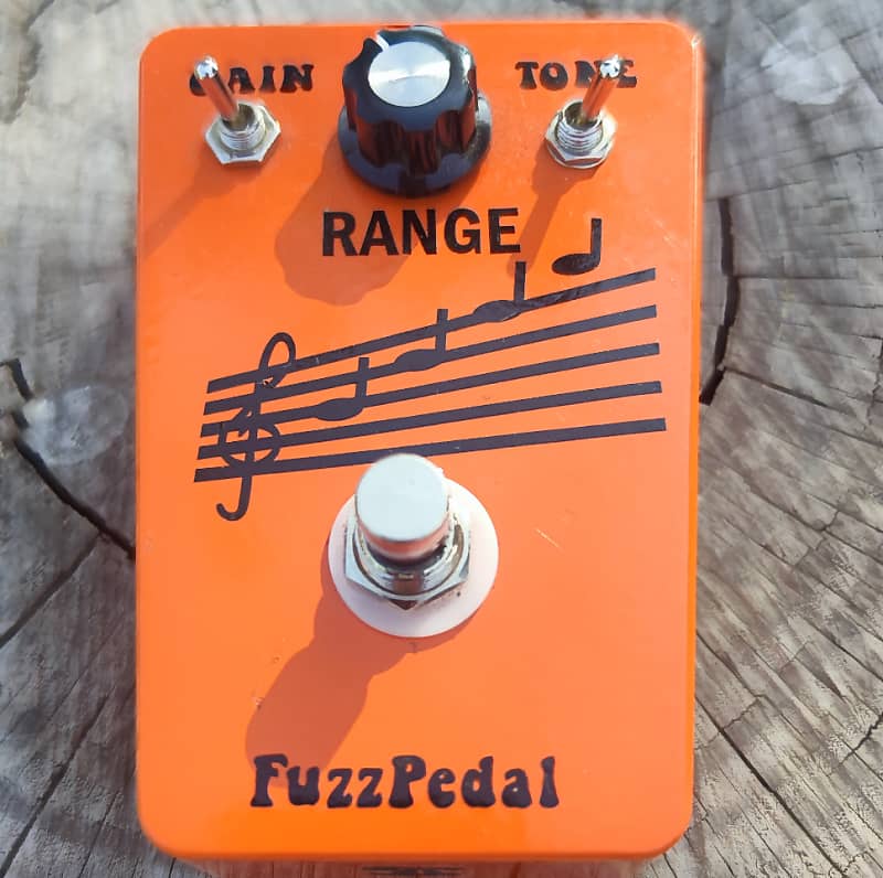 FuzzPedalRange Orange | Reverb