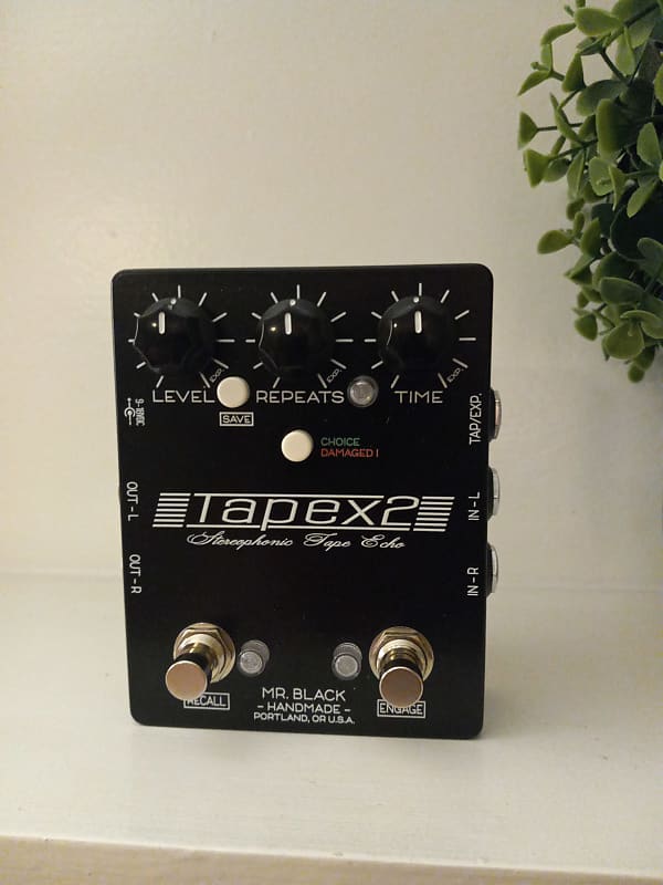 Mr. Black Tapex 2 with tap exp switch and mini expression | Reverb