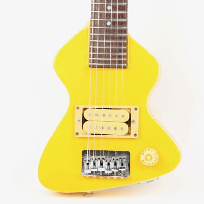 1980s Hondo Chiquita Traveler Yellow Marty McFly | Reverb
