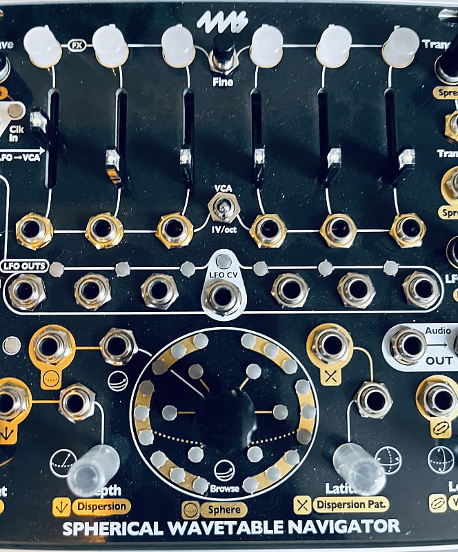 4ms Company Spherical wavetable oscillator 2022 - Black and | Reverb