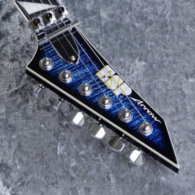 ESP ARROW FR -Glitter Storm Blue- [Made in Japan!!] [Custom | Reverb