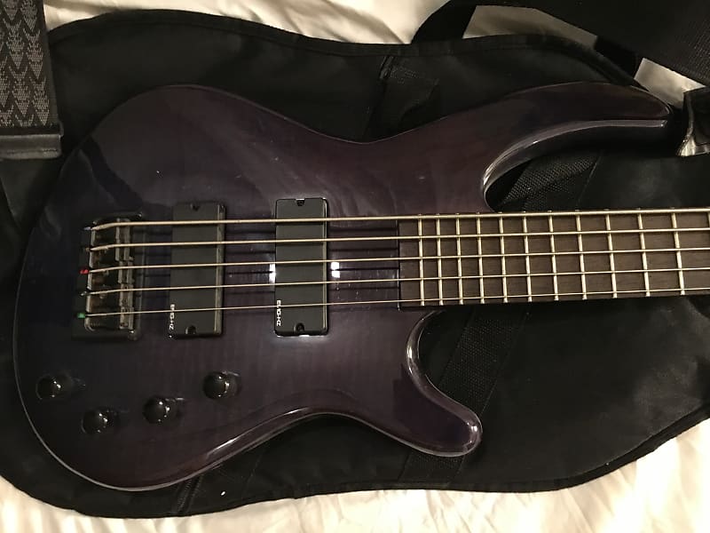 Dean European Custom Select 5 String Electric Bass Guitar w/ | Reverb