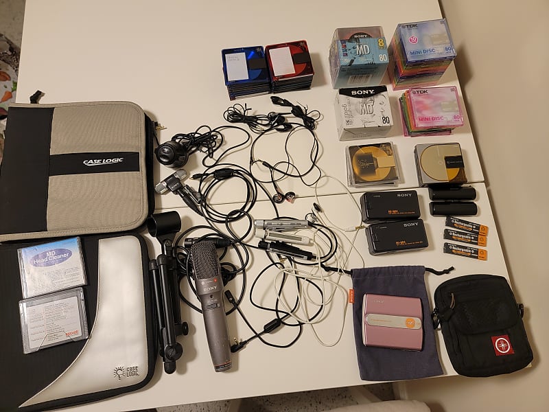 Sony Minidisc Collection - Lot - Bundle | Reverb