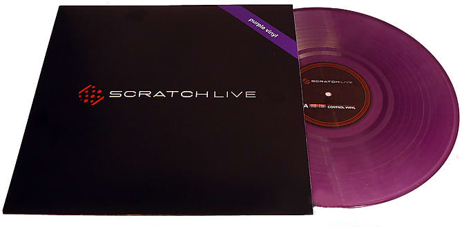 Serato Scratch Live Control Record - Purple New Old Stock | Reverb