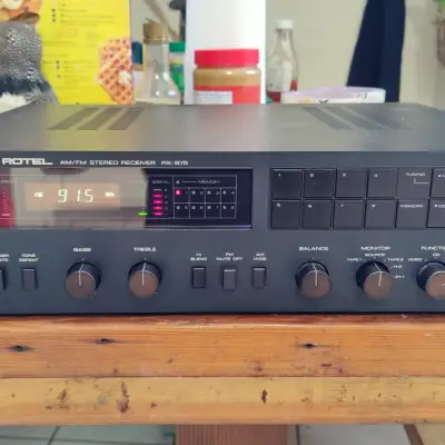 Rotel RX-875 1988 Black | Reverb