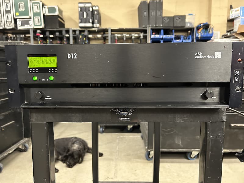 d&b audiotechnik D12 amplifier 2010-2014 - Black | Reverb