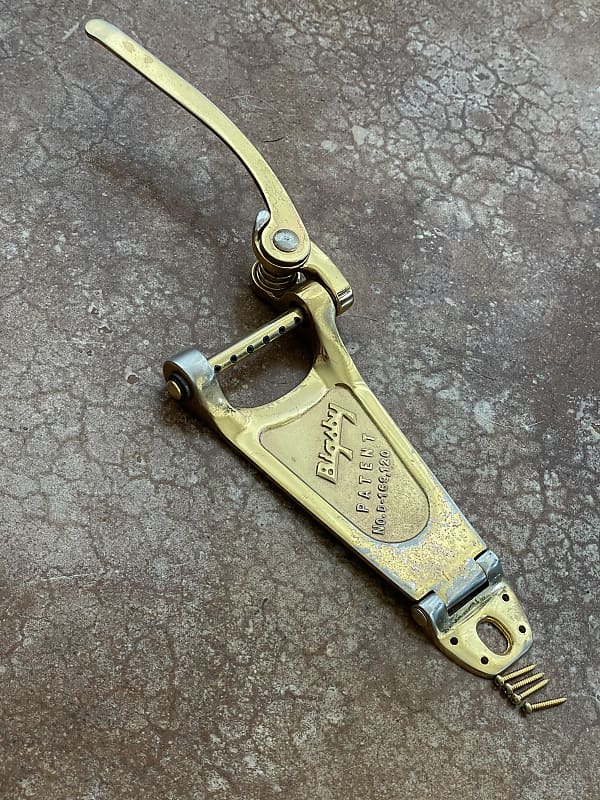 Bigsby B6 Vibrato 1960s - Gold | Reverb