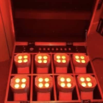 ADJ Element Hex IP Wireless Battery Powered LED Par 8 Pack | Reverb