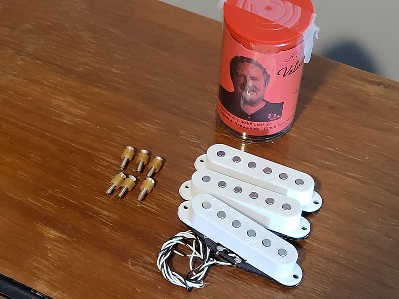 Velvet Hammer Strat Pickup Complete VHS-1 1980s White | Reverb