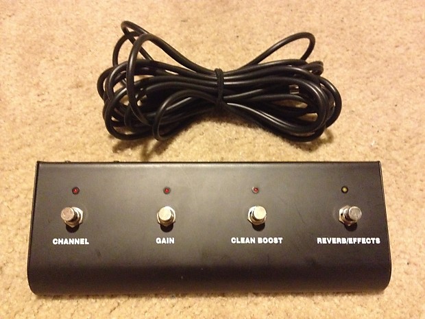 Randall 4 Button Foot Switch w/ 6 pin cable | Reverb