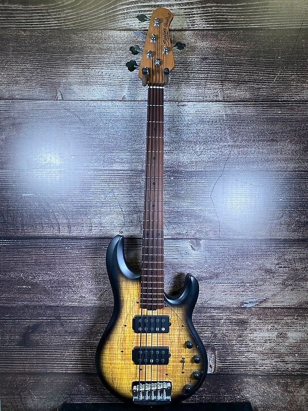 Sterling by Music Man StingRay 5 5 String Bass Guitar | Reverb