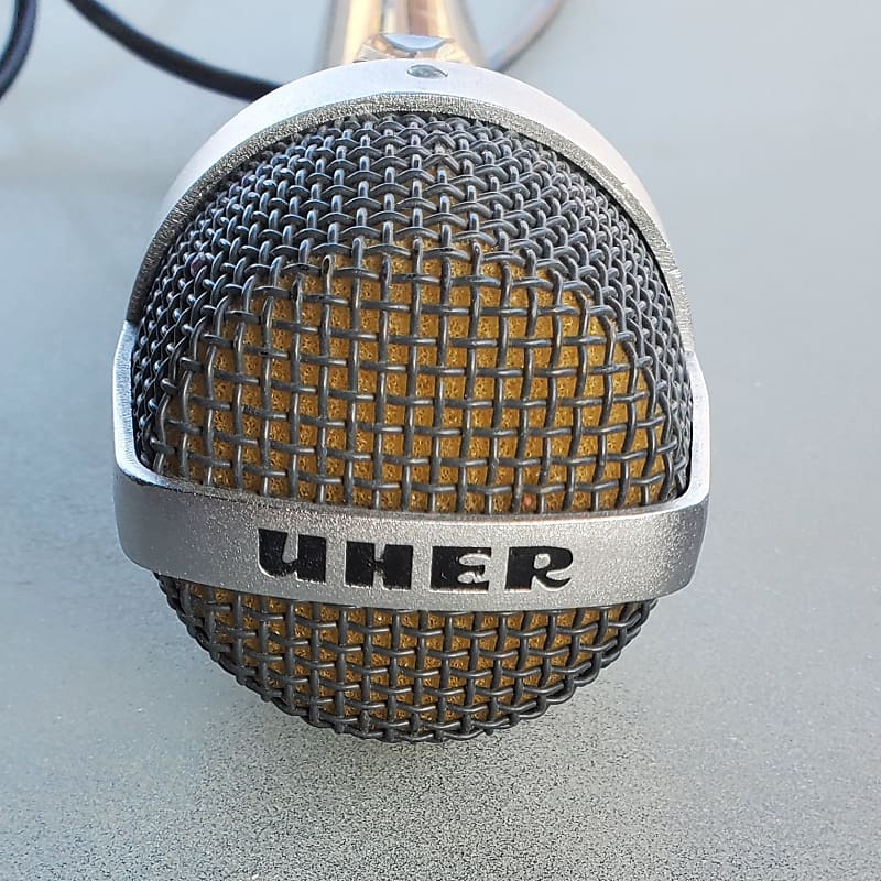 Uher Microphone M512 1970,s Grey | Reverb