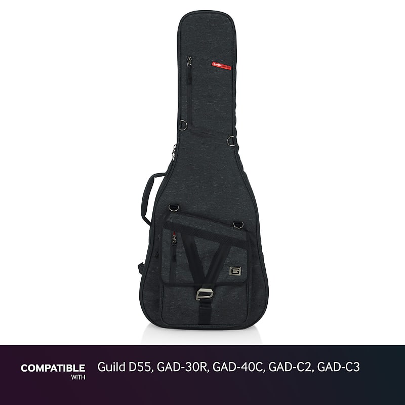 Gator Black Gig Bag fits Guild D55, GAD-30R, GAD-40C, GAD-C2, | Reverb