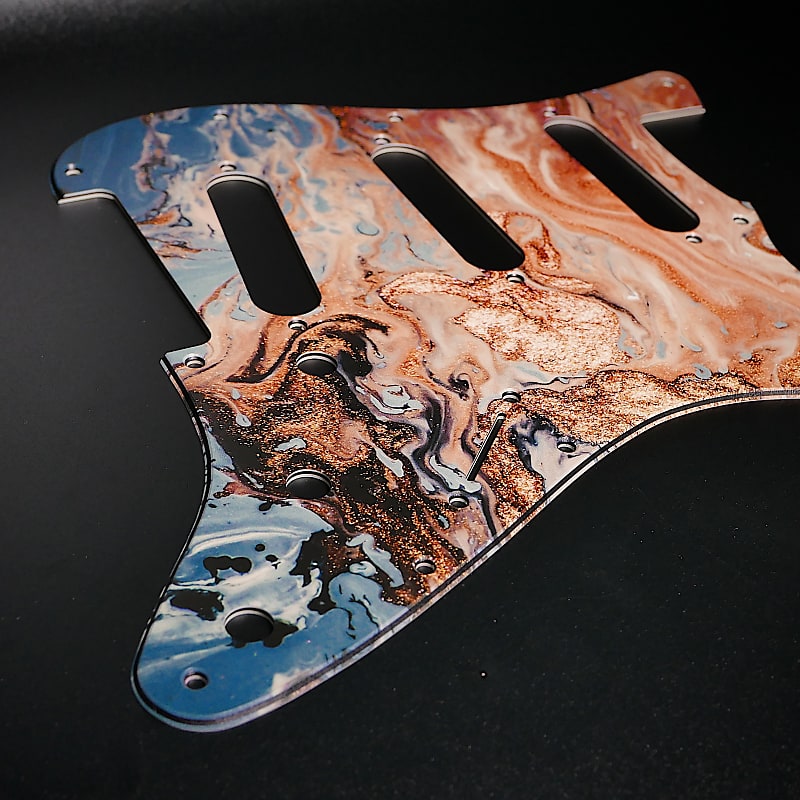 Marble #20 / Custom Pickguard / Fender Strat Style / Modern | Reverb