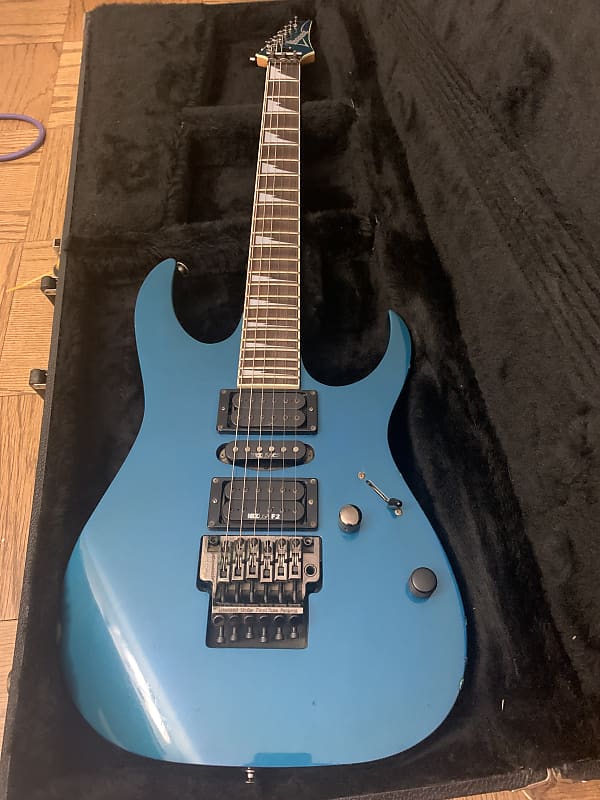 Ibanez RG770 1991 MIJ laser blue collectors | Reverb