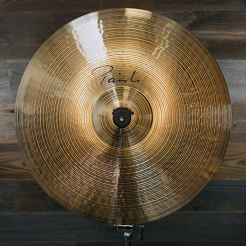 Paiste 18" Signature Fast Medium Crash Cymbal | Reverb