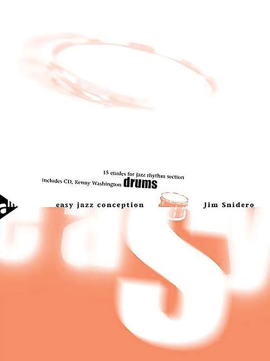 Easy Jazz Conception Drums Book/CD | Reverb