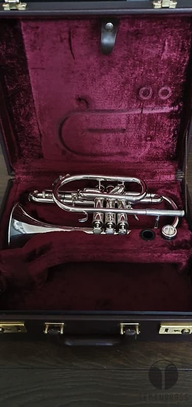 Besson BE927 Sovereign Bb Cornet, case, mouthpiece | | Reverb