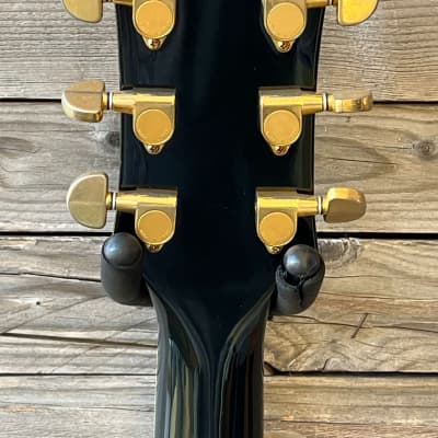 Burny RLC-80 Les Paul custom 1980s Black Rare japan made | Reverb