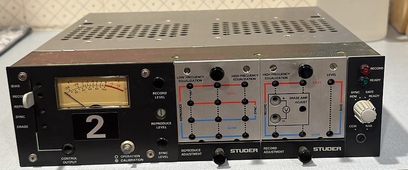Studer A80 Preamp channel module - 4 available | Reverb