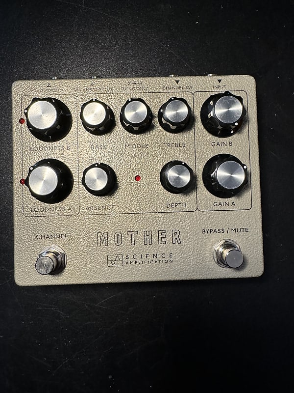 Science Amplification Mother Preamp Pedal 2024 - Silver Vein | Reverb