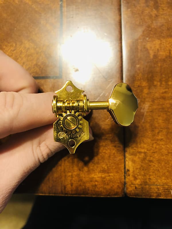 Gotoh Martin Branded Tuning Machines Gold | Reverb