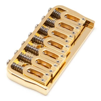 Evertune G Model Bridge in Gold | Reverb UK