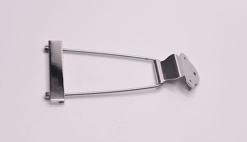 1960s Vintage Gibson 12-String Trapeze Tailpiece Chrome | Reverb