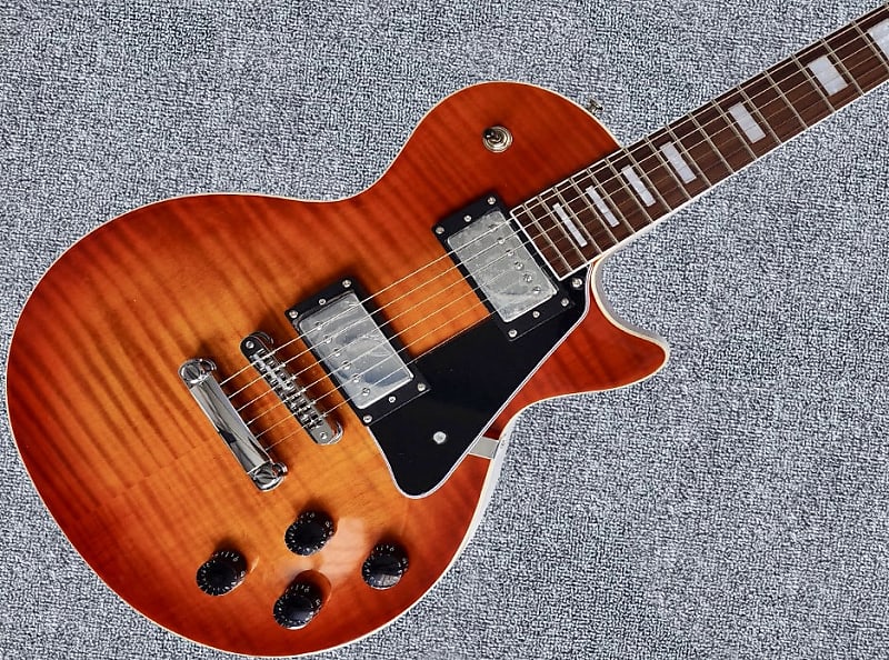 FireFly Electric Guitar * FFLP * Brown Sunburst Model * LP | Reverb