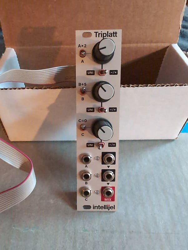 Intellijel Triplatt 2020s - silver | Reverb