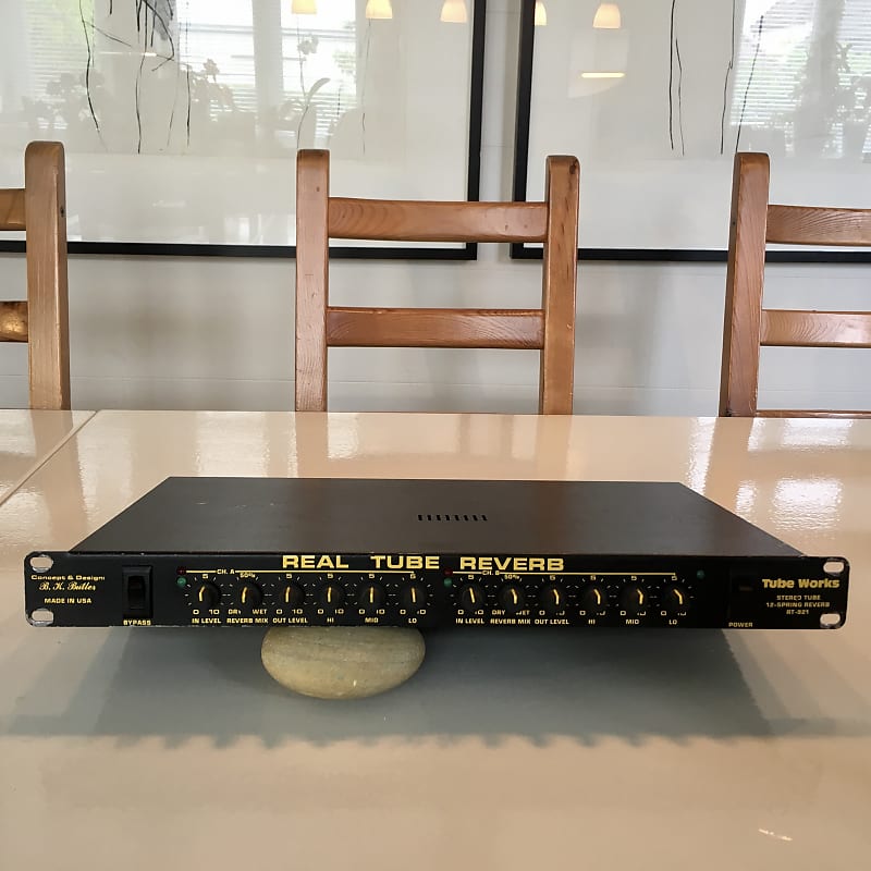 Tube Works Real Tube stereo spring reverb with original | Reverb UK