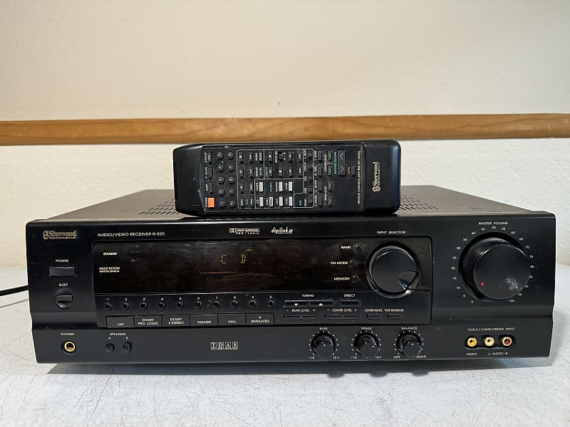 Sherwood R-325 Receiver HiFi Stereo Vintage Home Audio 5.1 | Reverb