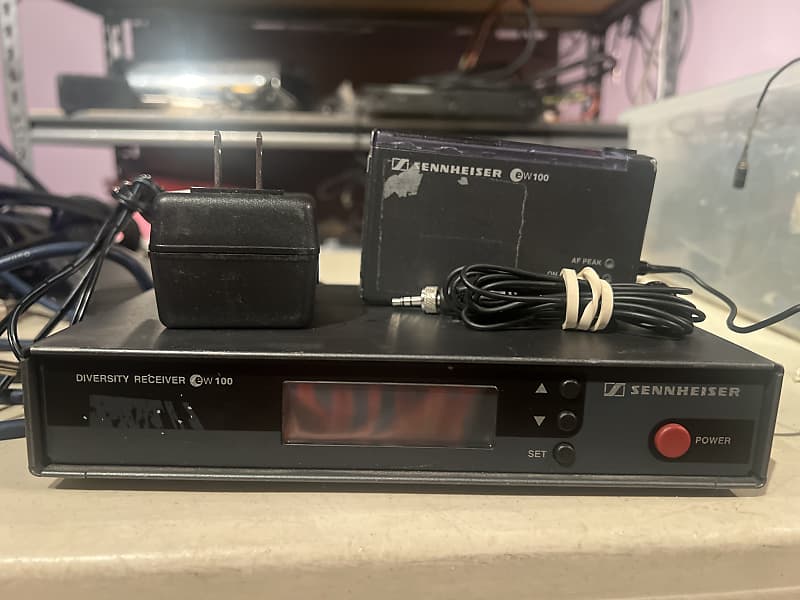 Sennheiser Diversity Reciever ew 100 500 MHz Range | Reverb