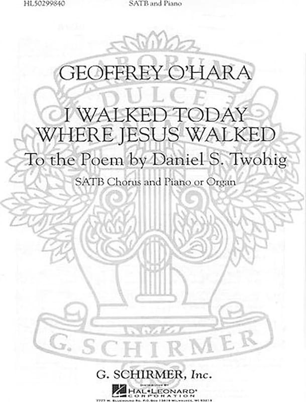 I Walked Today Where Jesus Walked | Reverb