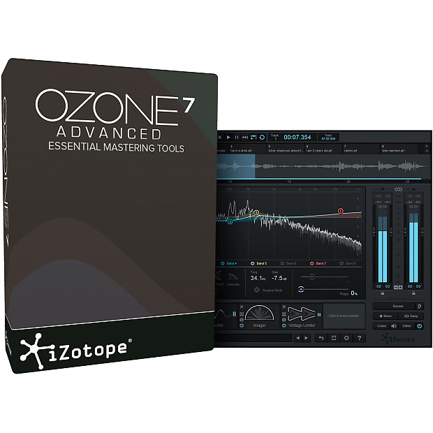 Izotope Ozone 7 Advanced Complete Mastering System Software | Reverb