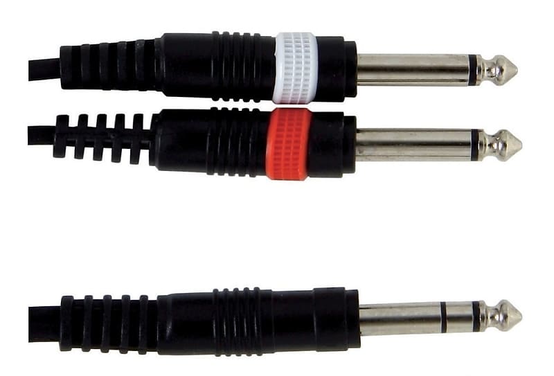 GEWA Y-Kabel Basic Line 1x 6,3 mm Stereoklinke - 2x 6,3 mm | Reverb